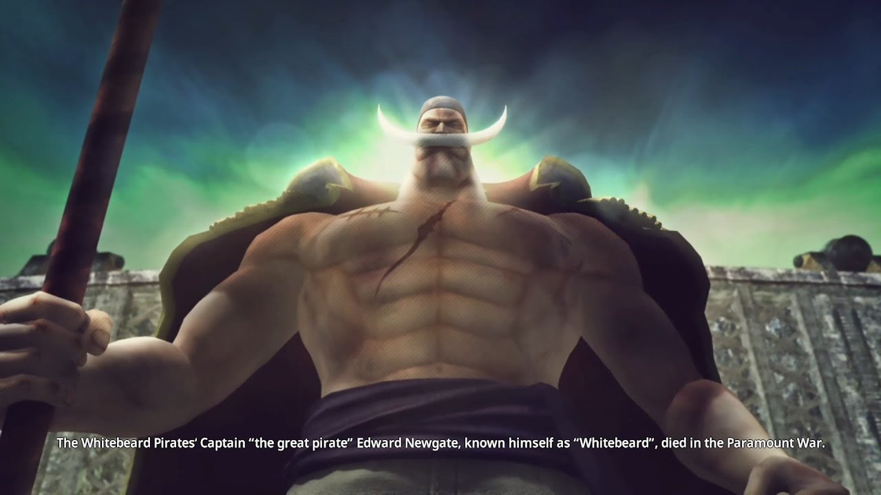 One Piece: Pirate Warriors 4 - Dramatic Log Part 18 - Whitebeard Dies ...