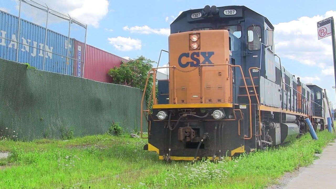 CSX Hunts Point Market Train Treks The Bronx - YouTube