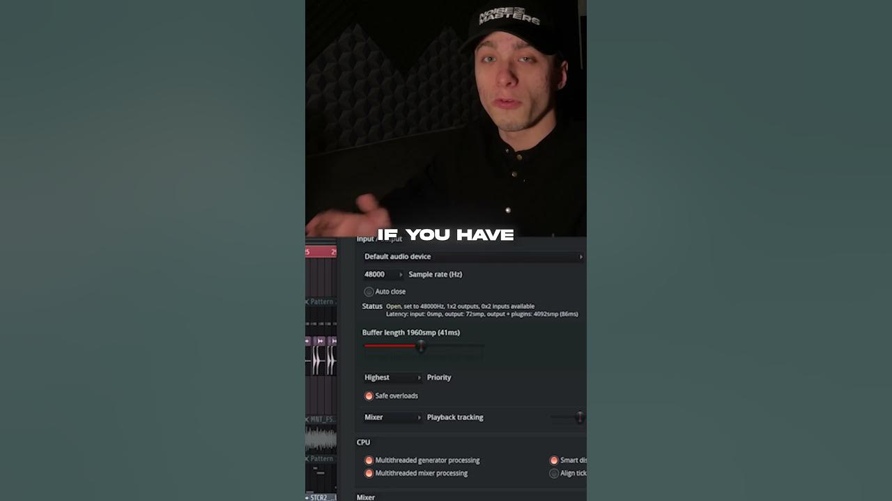 HOW TO FIX FL STUDIO LAG - CPU Overload FL Studio Fix - Tutorial #flstudio #flstudiotutorial ...