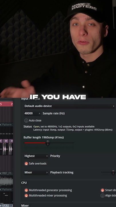 HOW TO FIX FL STUDIO LAG - CPU Overload FL Studio Fix - Tutorial #flstudio #flstudiotutorial ...