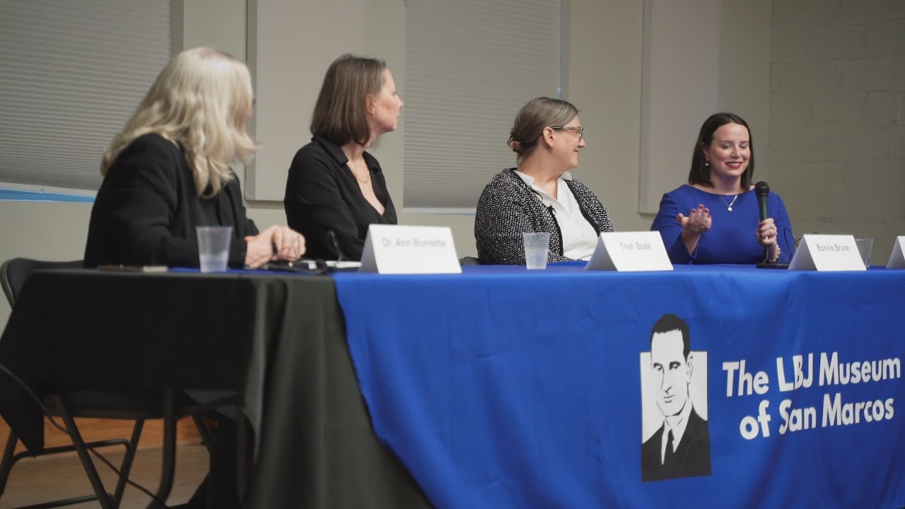 The LBJ Museum of San Marcos Spring Lecture 2024: Panel Discussion, "Women On Politics" - YouTube