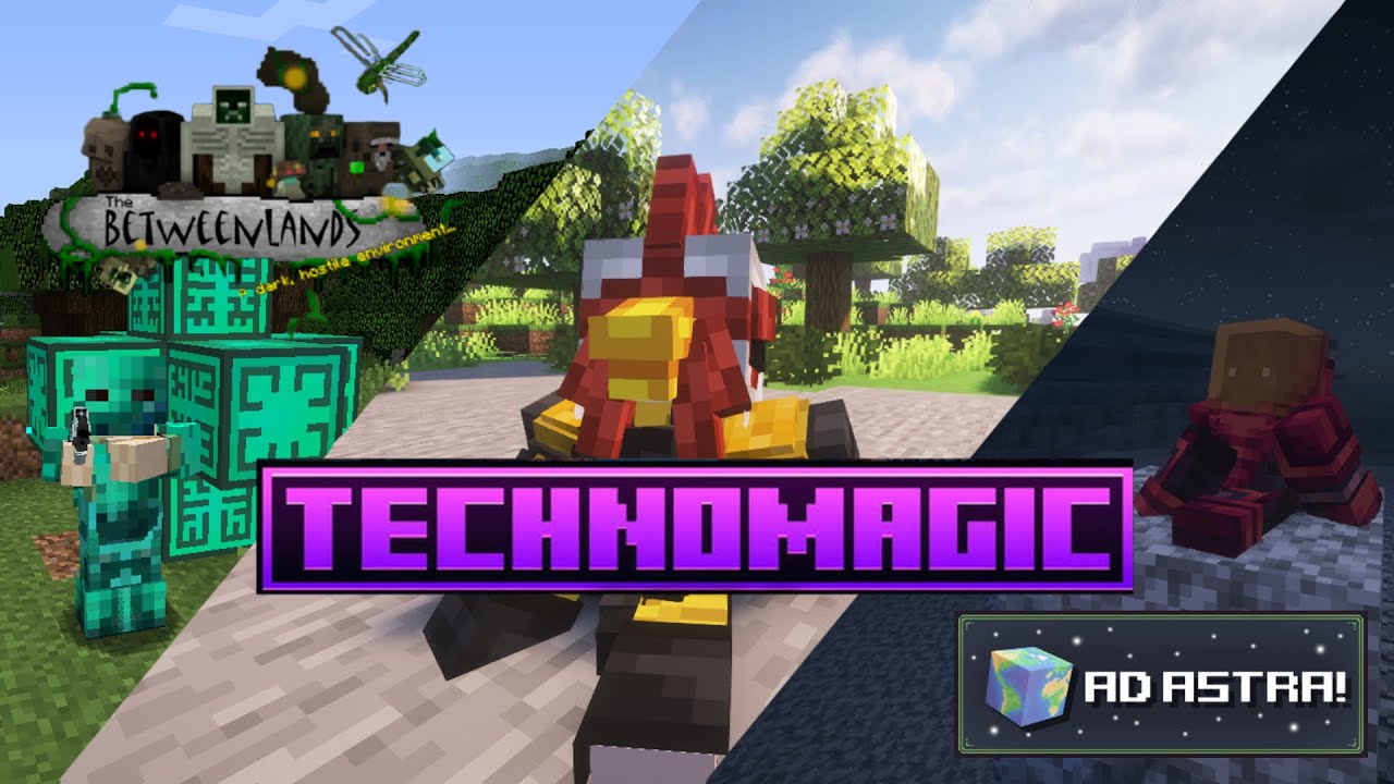 Попитка реалізувати найбільший проект Minecraft - TechnoMagic - YouTube