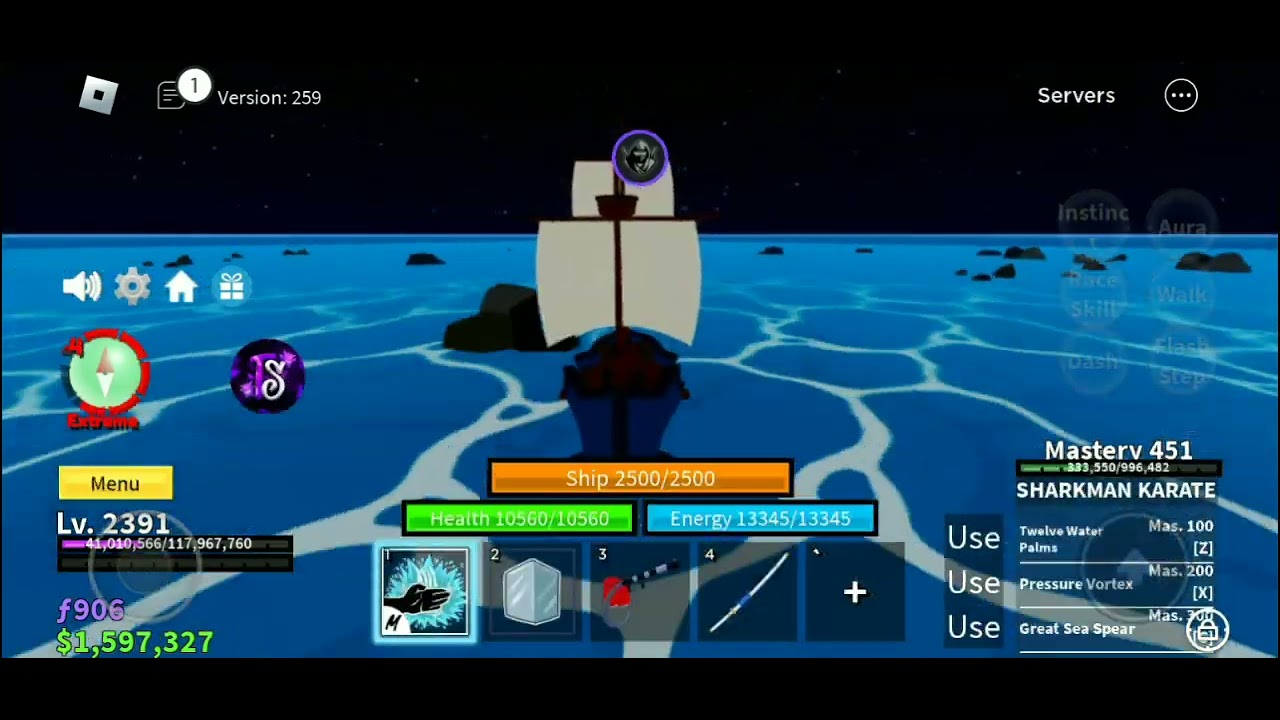 Blox fruit script auto farm level/bone/ectoplasm/material and Sea event ...