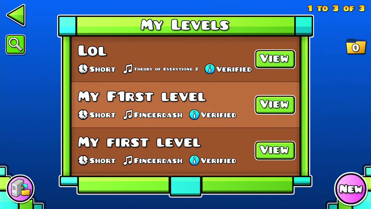 My levels - YouTube