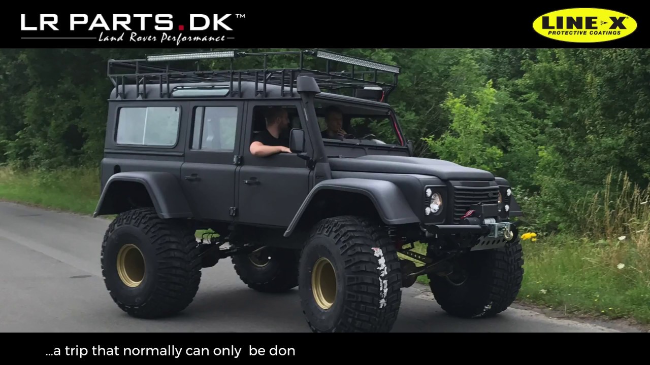 LINE-X Defender | LINE-X | LR Parts.DK 😍 - YouTube