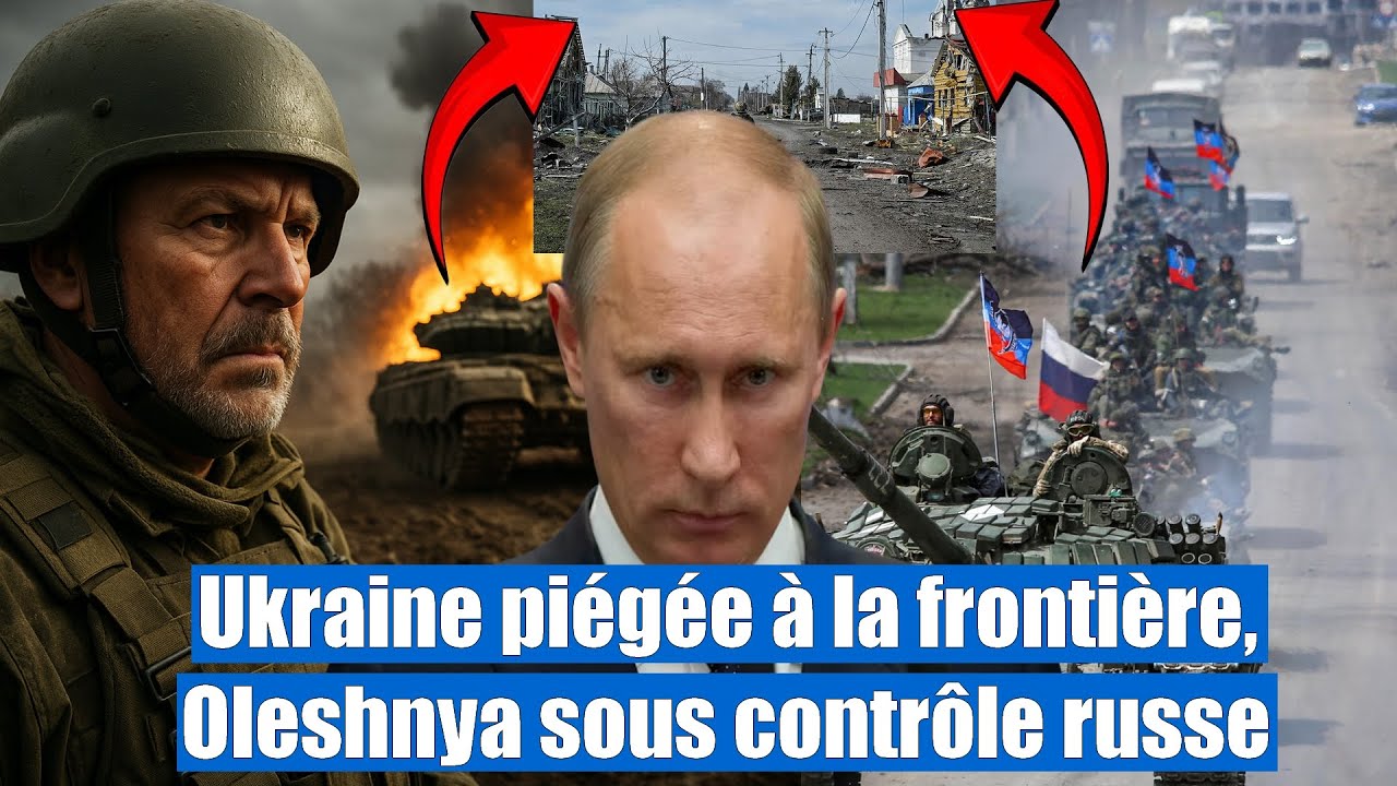 Assaut massif : Oleshnya tombe dans les mains russe, l'Ukraine en ...