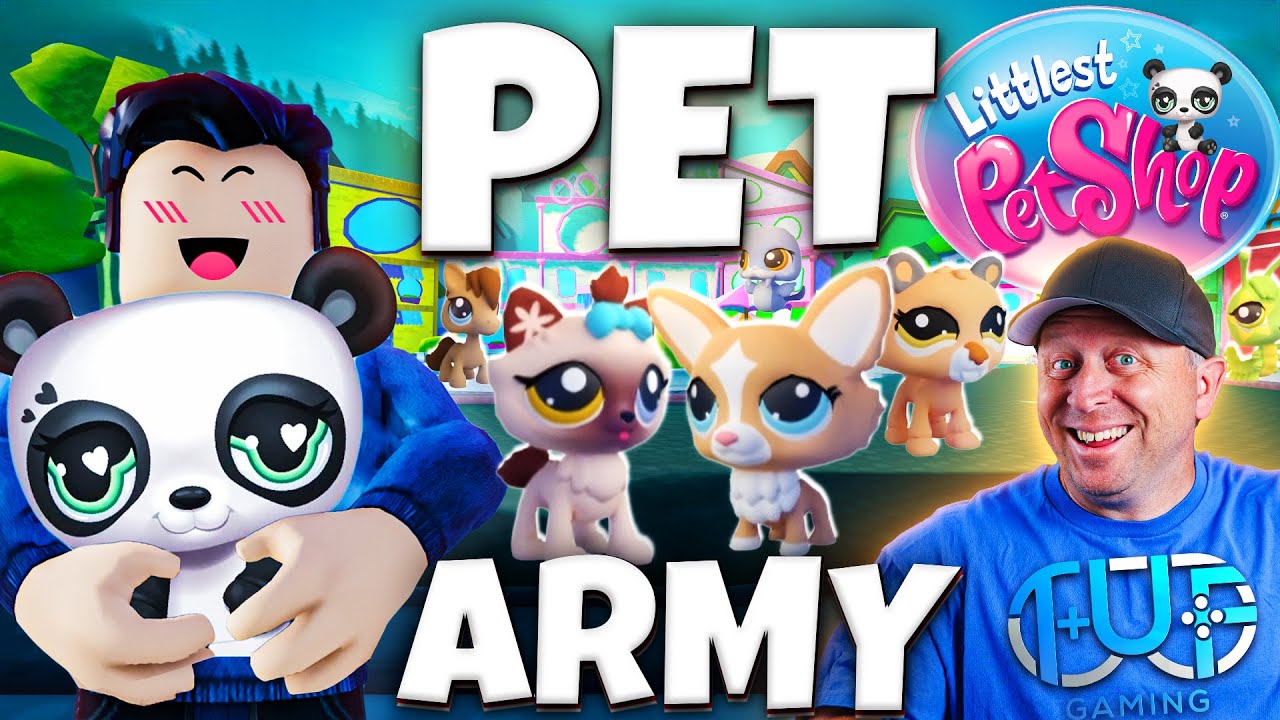 BUILDING A PET ARMY ON ROBLOX LITTLEST PET SHOP - YouTube