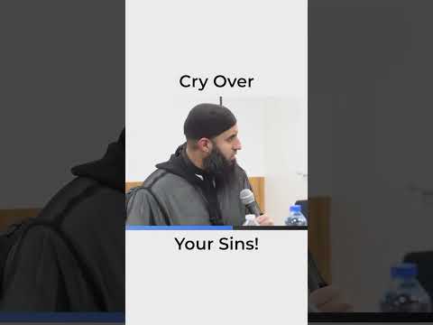 Cry Over Your Sins!