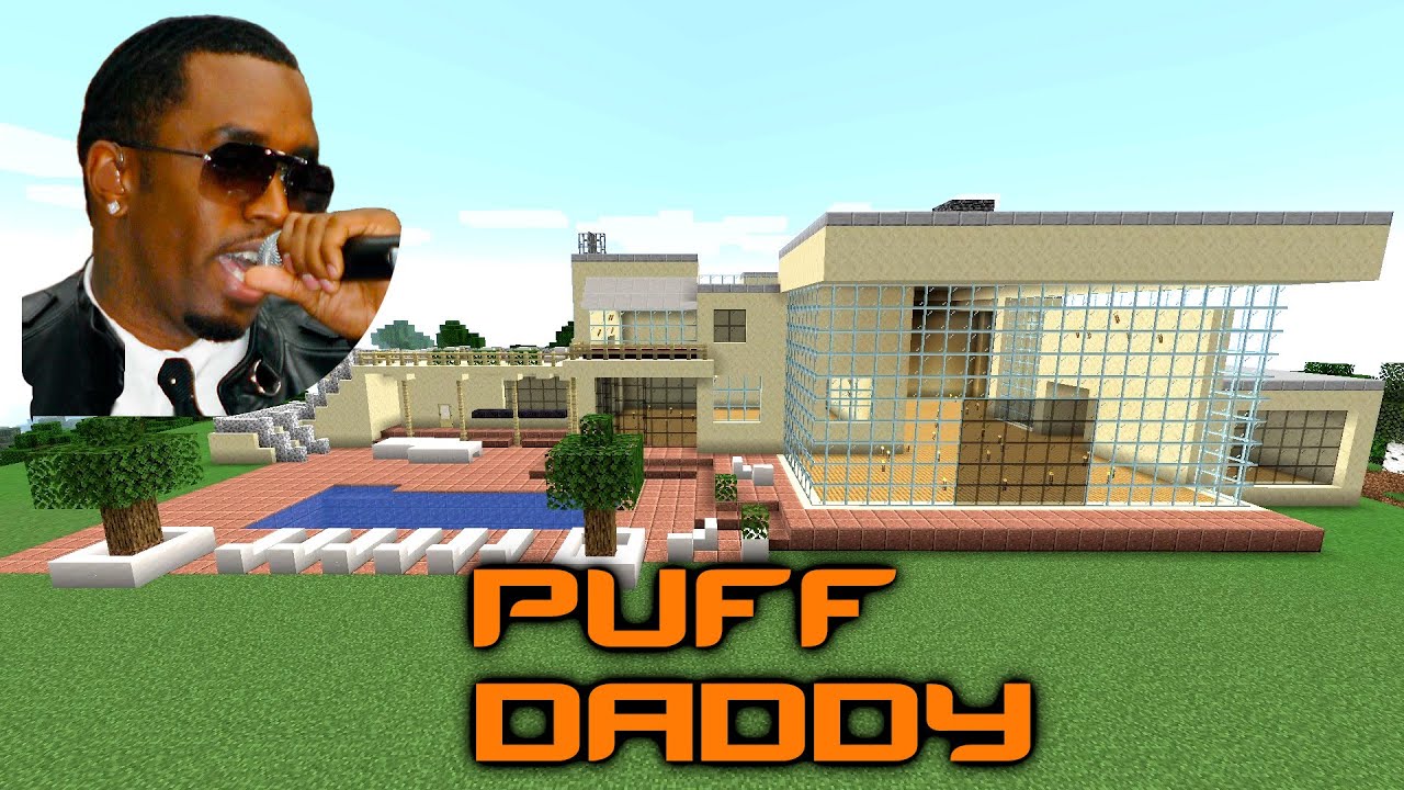Puff Daddy - Minecraft House - 100% Tutorial - Celebrity Mansion #13 ...