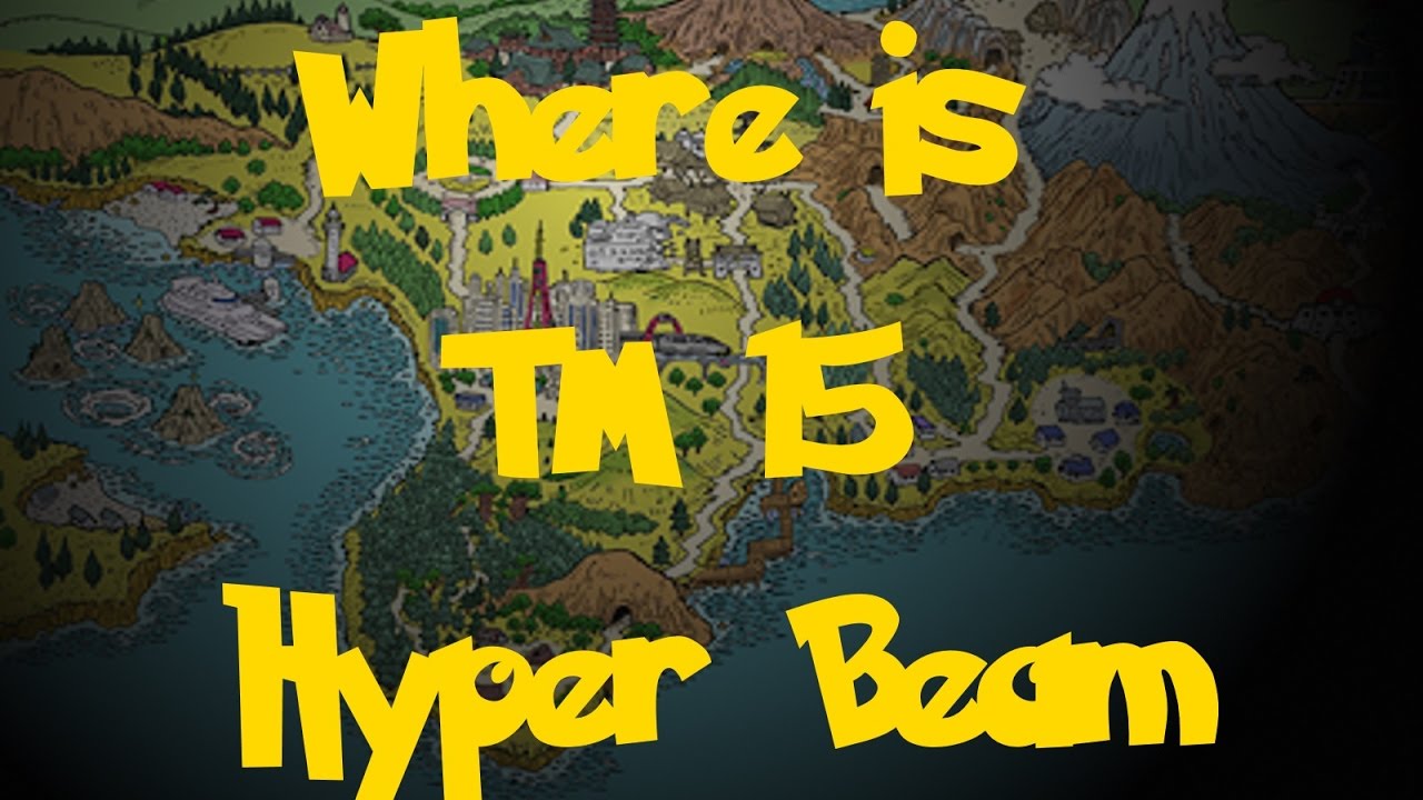 Where Is: TM 15 - Hyper Beam (Pokemon Gold/Silver/Crystal) - YouTube