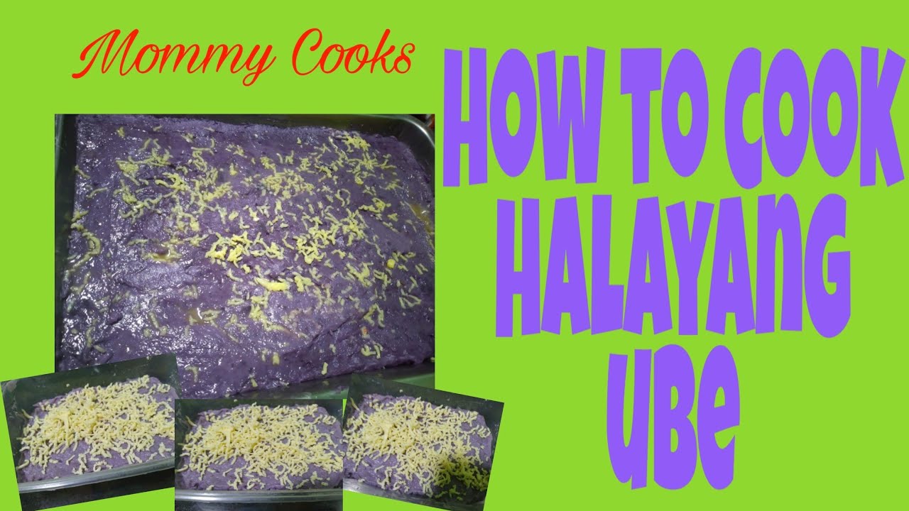 HOW TO COOK HALAYANG UBE - YouTube