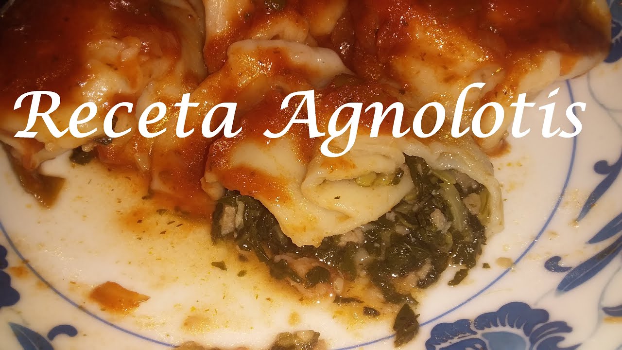 Receta: Cómo hacer Agnolotis caseros | 2020 | Acelga y Jamón. - YouTube