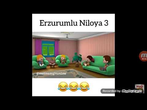 Erzurumlu Niloya . ÇOK KOMİK 😂😁