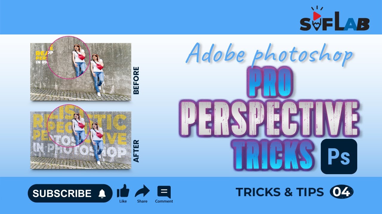 Master Photoshop Perspective Tool in 5 Minutes - YouTube