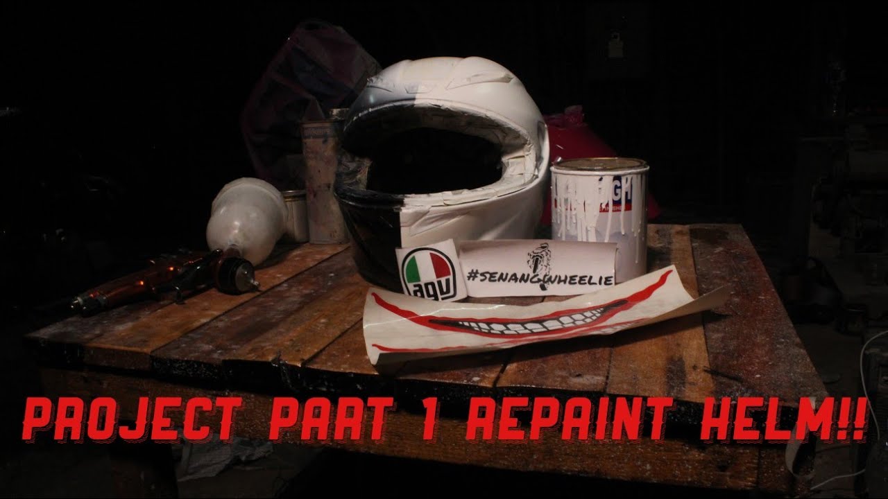 PROJECT REPAINT HELM!!! - YouTube