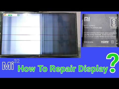 Mi L32M5.Al How to Repair Display /Mi led tv vertical baar Full ...