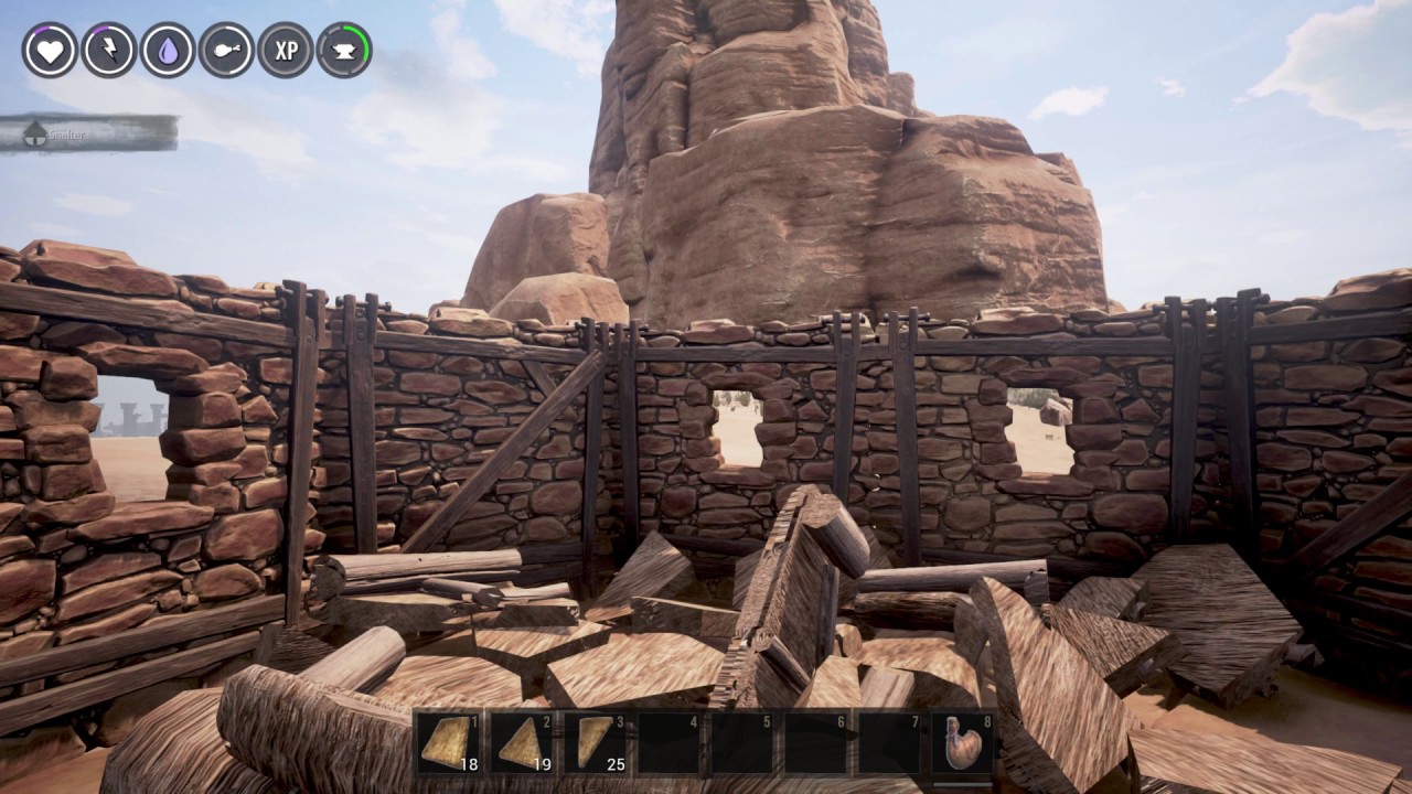 Conan Exiles: Simple House Build - YouTube