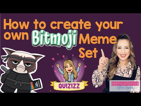 Create Bitmoji Meme Sets on Quizizz! - YouTube