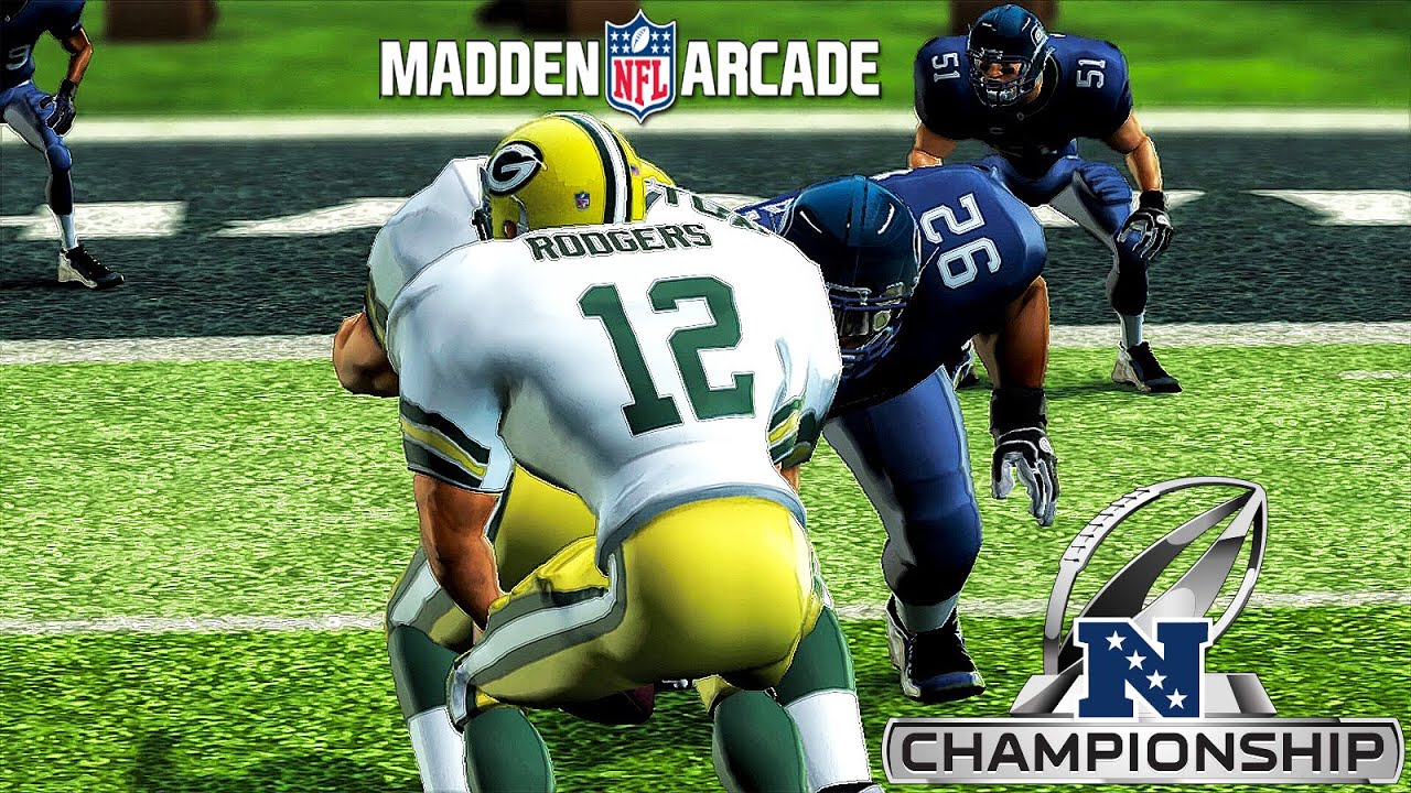 Madden Arcade HD - NFC Championship | Packers vs Seahawks | Who Wins ...