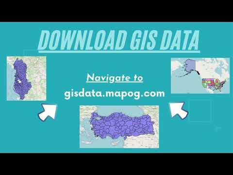 How to Download GIS Data - MAPOG Tutorial - YouTube