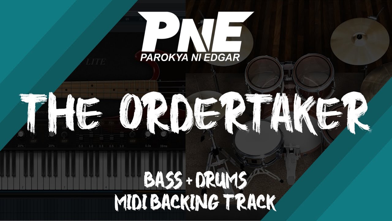 Parokya ni Edgar - The Ordertaker | Bass + Drums MIDI Backing Track ...