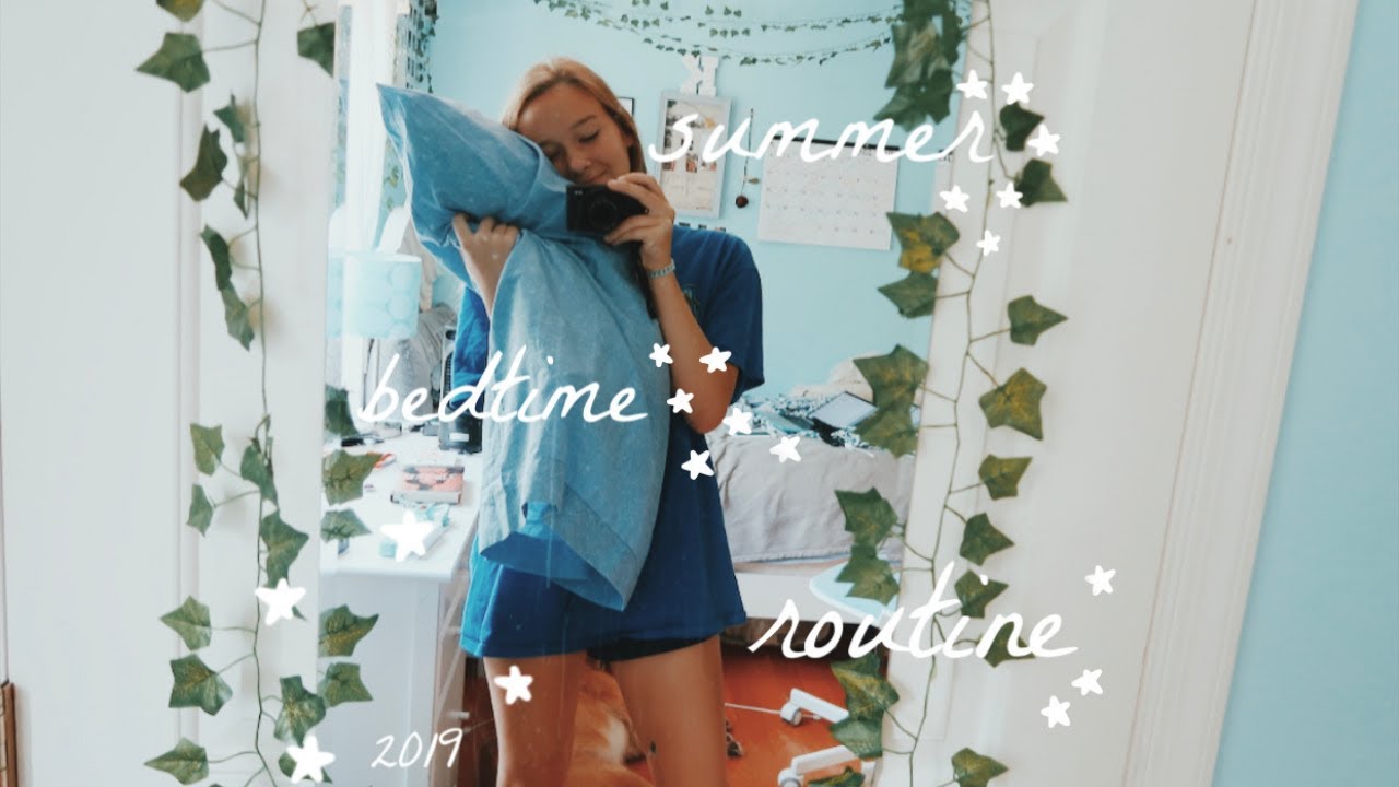 summer bedtime routine - YouTube