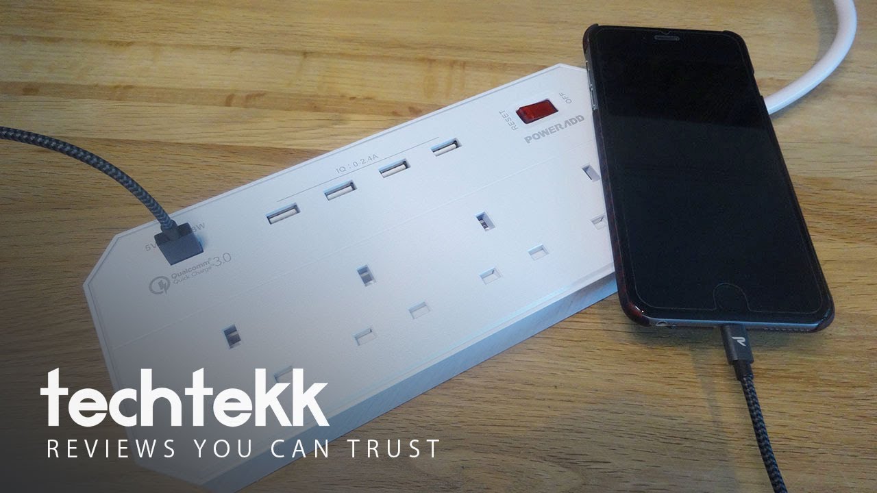 The Ultimate Charging PowerStrip (PowerAdd 4-Outlet Power Strip) review ...