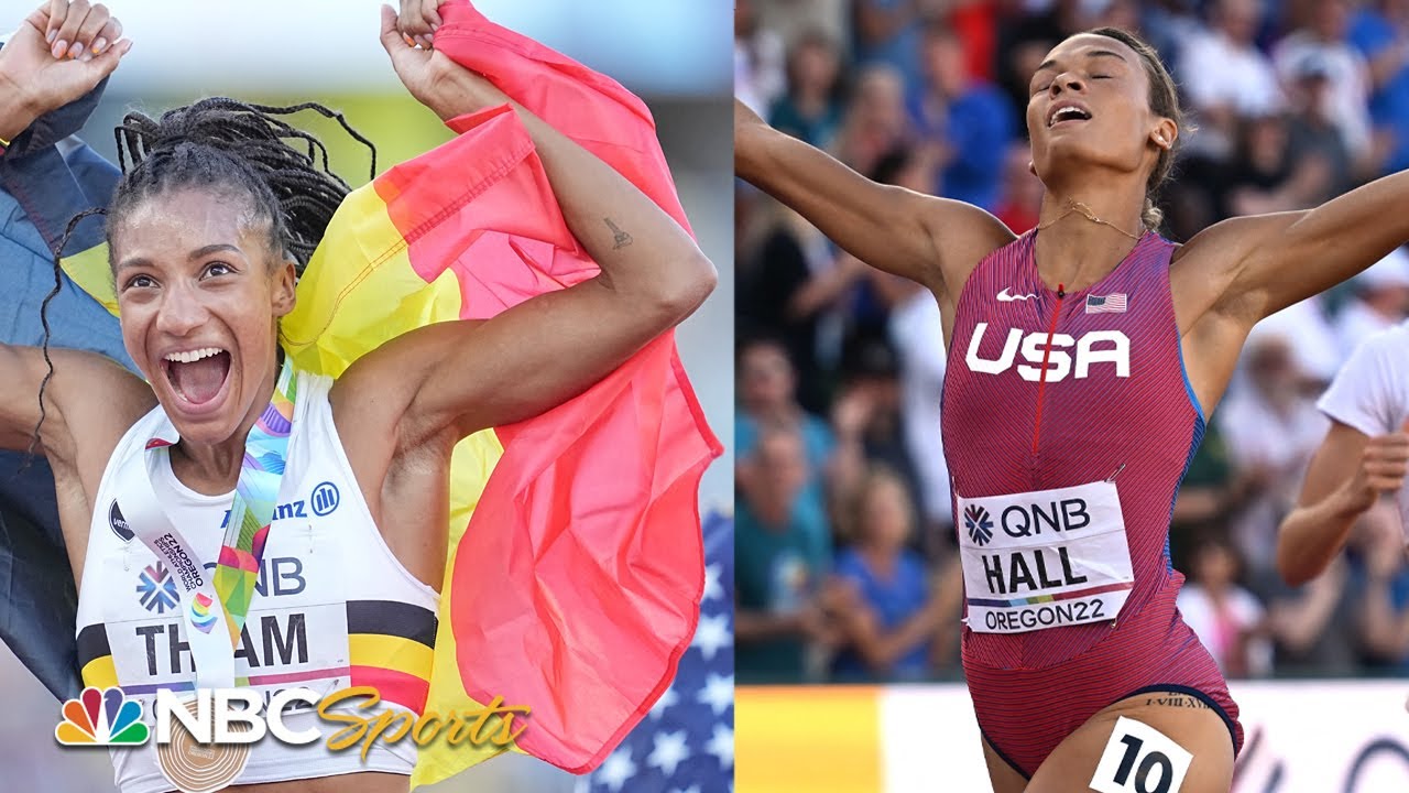 Thiam wins 2nd heptathlon title; Anna Hall breaks a JJK record and wins ...