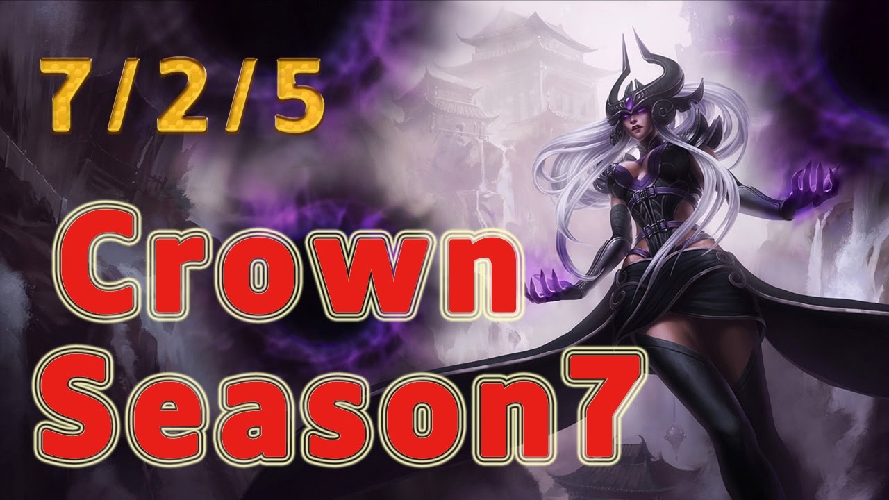 SSG Crown Syndra MID vs Zed Patch 7.4 - YouTube