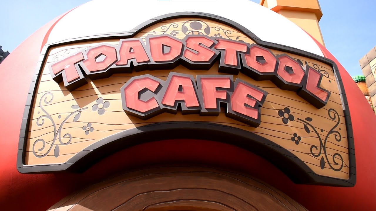 Toadstool Cafe Tour at Super Nintendo World in Universal Studios ...