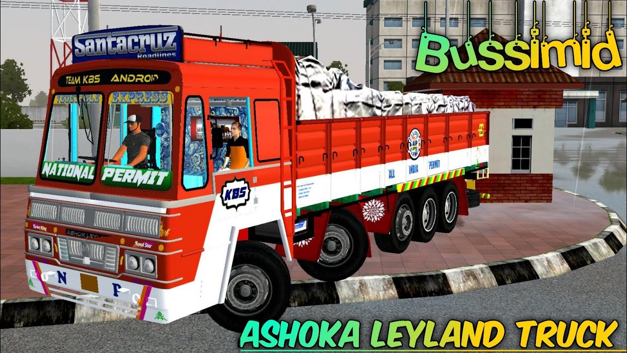 🔥🔥Ashoka Leyland Truck In Bus Sim ID Gameplay Gaming With Sagar ...