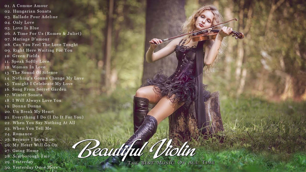 Most Beautiful Violin Love Songs of All time | Best Relaxing Romantic ...