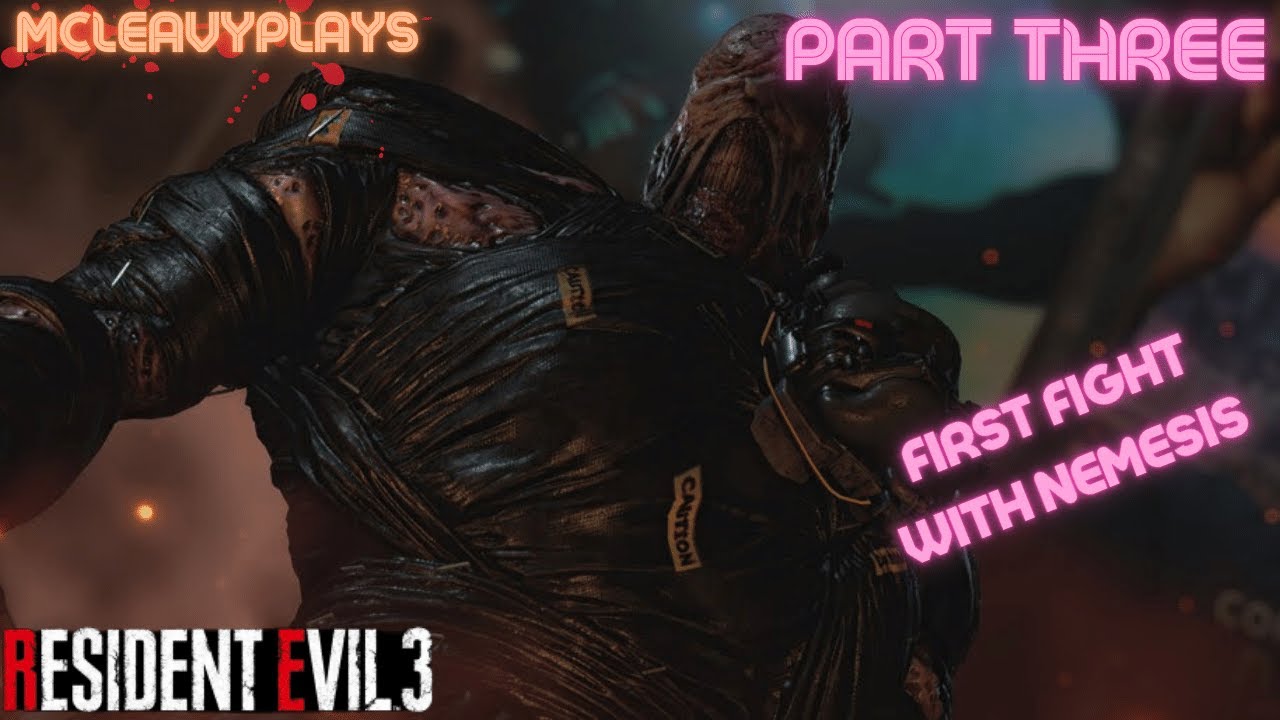 Resident Evil 3 - Part 3 - Shark Blob Creatures, First Boss Fight with ...