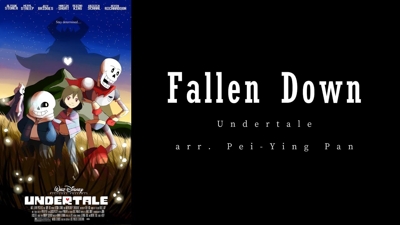 Fallen Down from Undertale by Toby Fox , piano cover - YouTube