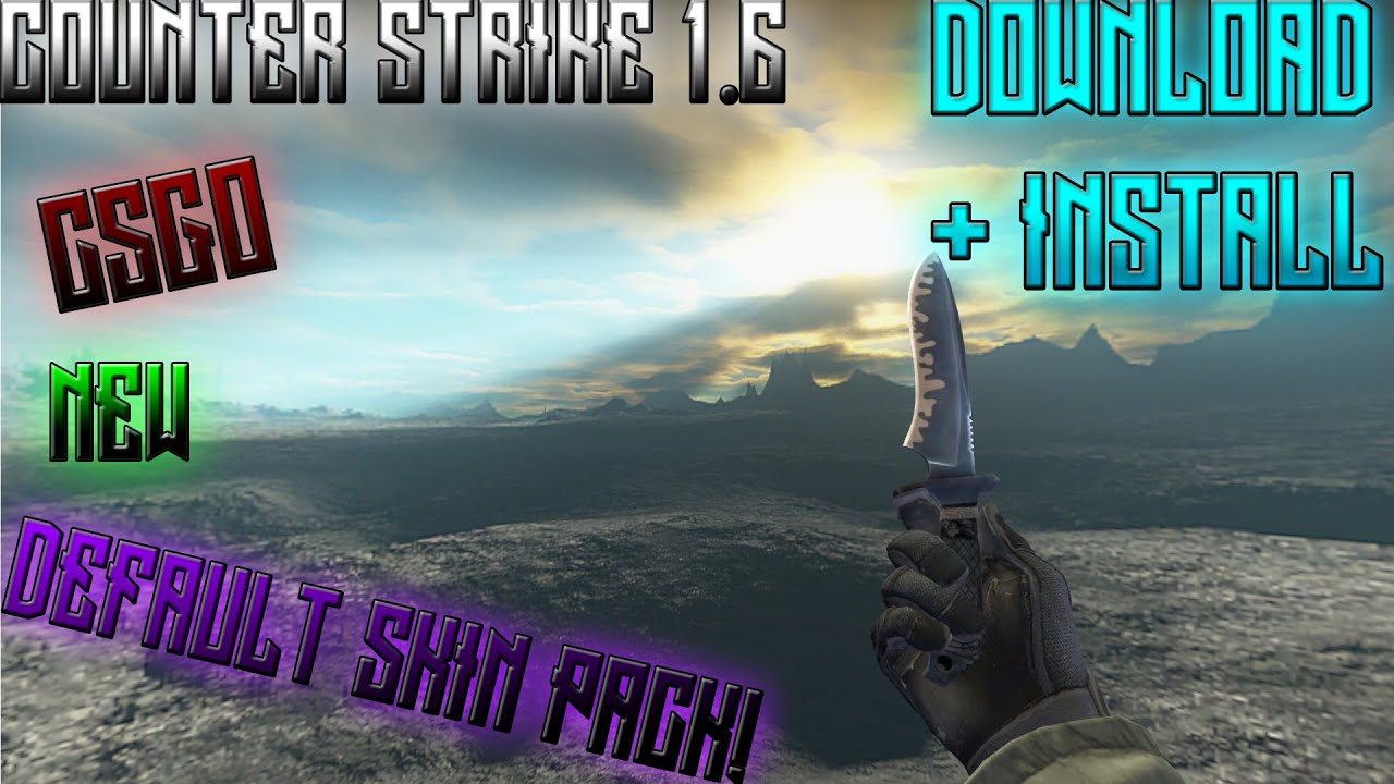 Counter Strike 1.6 | Weapon Skins Pack | CSGO All Default Skins | CSGO ...