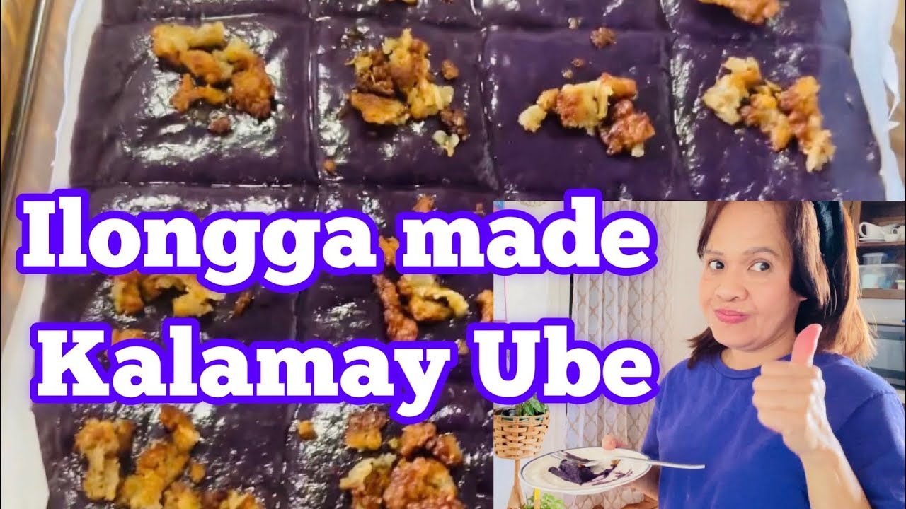 Making Kalamay Ube - YouTube