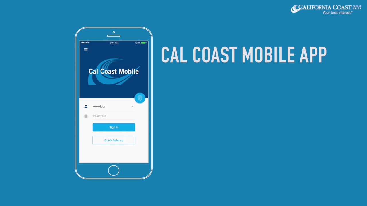 The New Cal Coast Mobile Banking App - YouTube