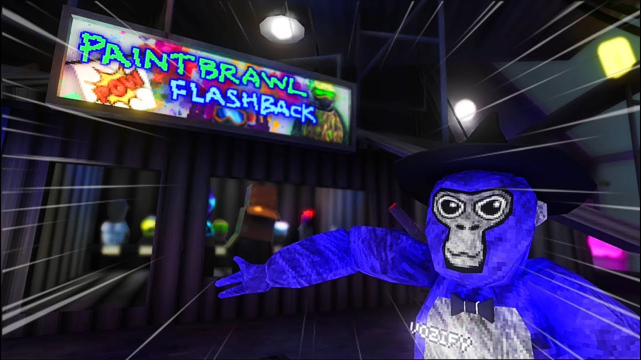 The PAINTBRAWL FLASHBACK is Here! + *NEW* CAVES MUSIC! | Gorilla Tag VR ...
