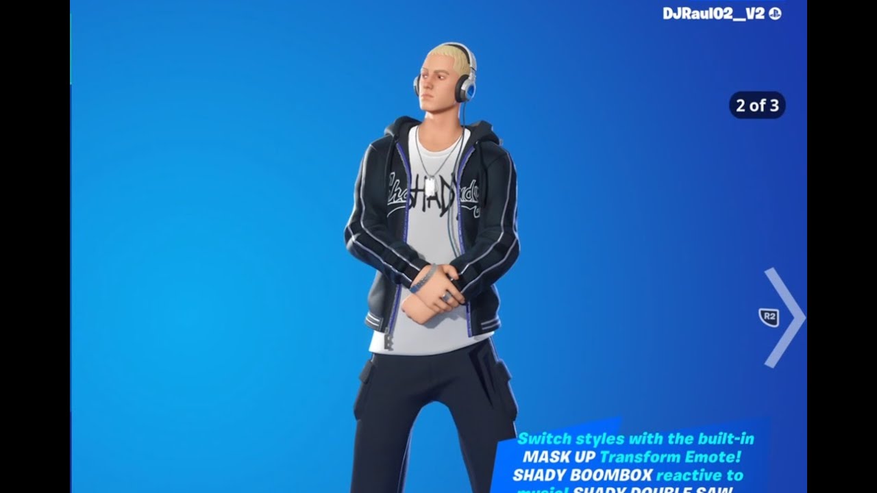 EMINEM skins in Fortnite have arrived!!! - Fortnite item shop - YouTube