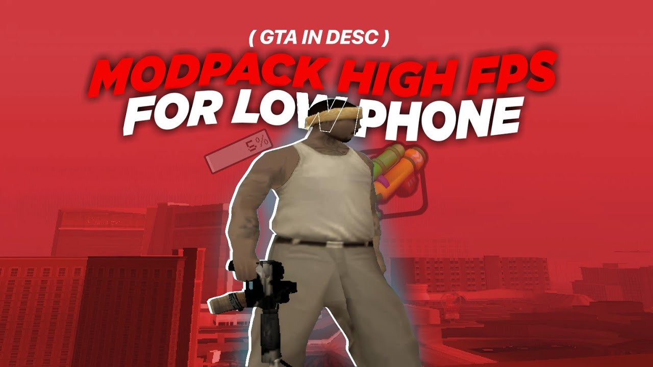 MODPACK 100MB HIGH FPS FOR LOW PHONE | GTA SAMP MOBILE - YouTube