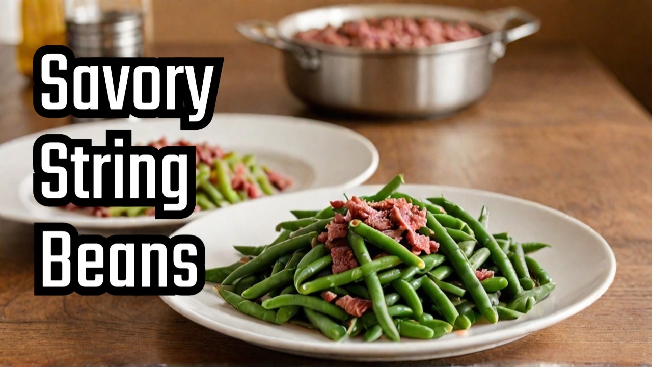 Quick & Savory String Beans with Corned Beef Stock: A Dinner Delight ...