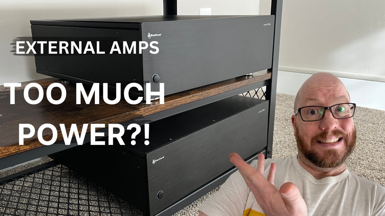 Ep 4: Amplifier Overkill For My Tiny Atmos Theater? Outlaw Audio 7000x ...
