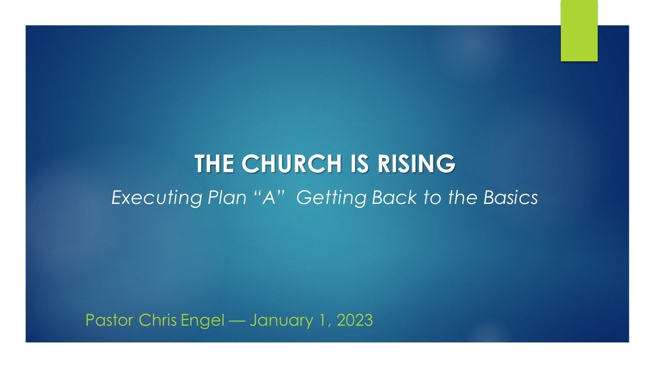 The Church Is Rising Pastor Chris Engel - YouTube