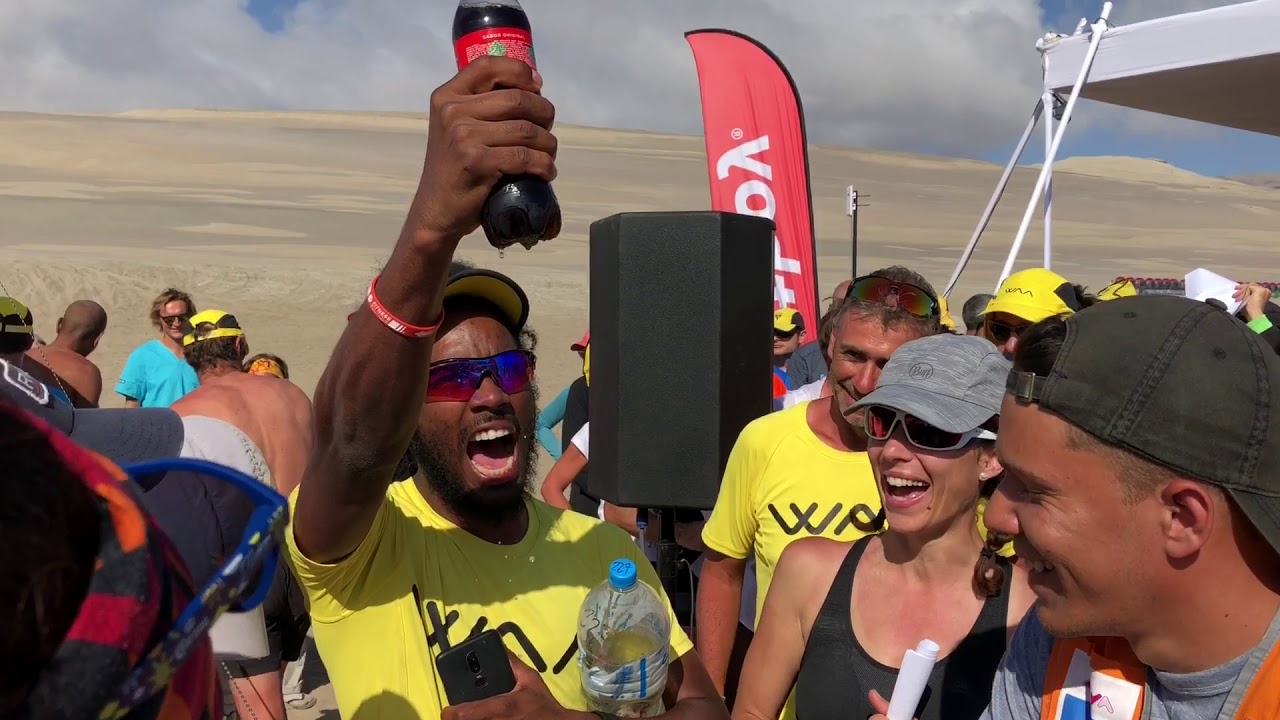 HALF MARATHON DES SABLES Peru 2018 - Fresh moment - YouTube