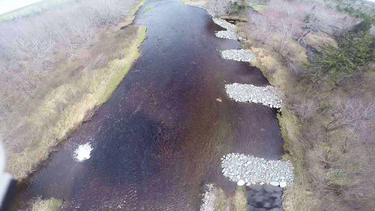Upper Bryden Brook Restored site - Narrated - YouTube