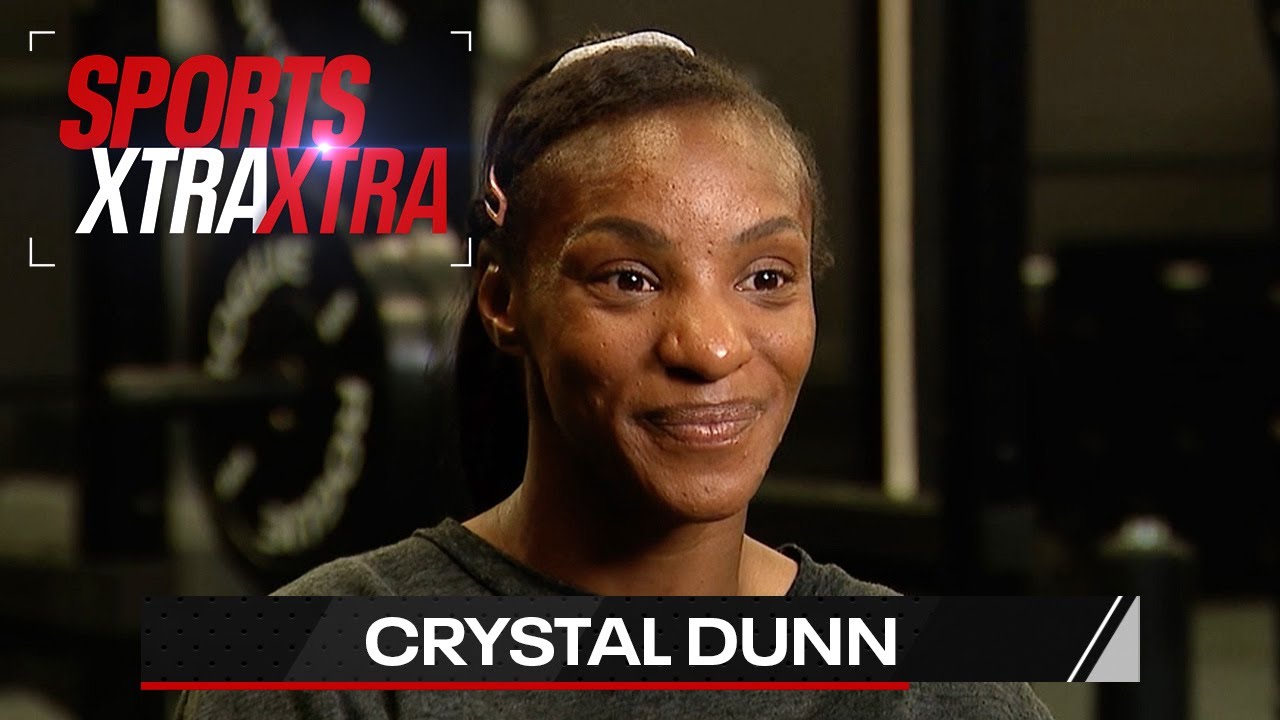 Gotham FC's Crystal Dunn gives emotional interview on motherhood ...