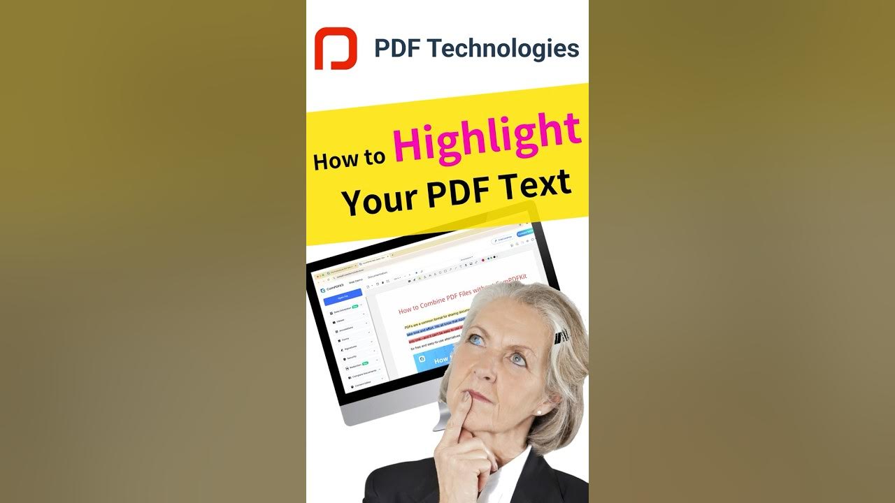 📝 How to Highlight Your PDF Text Free Online? | ComPDFKit #digitalhighlighting # ...