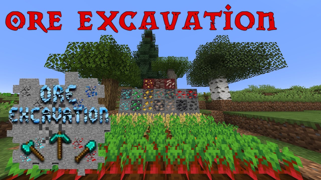 Ore Excavation Mod - Review en Español - YouTube