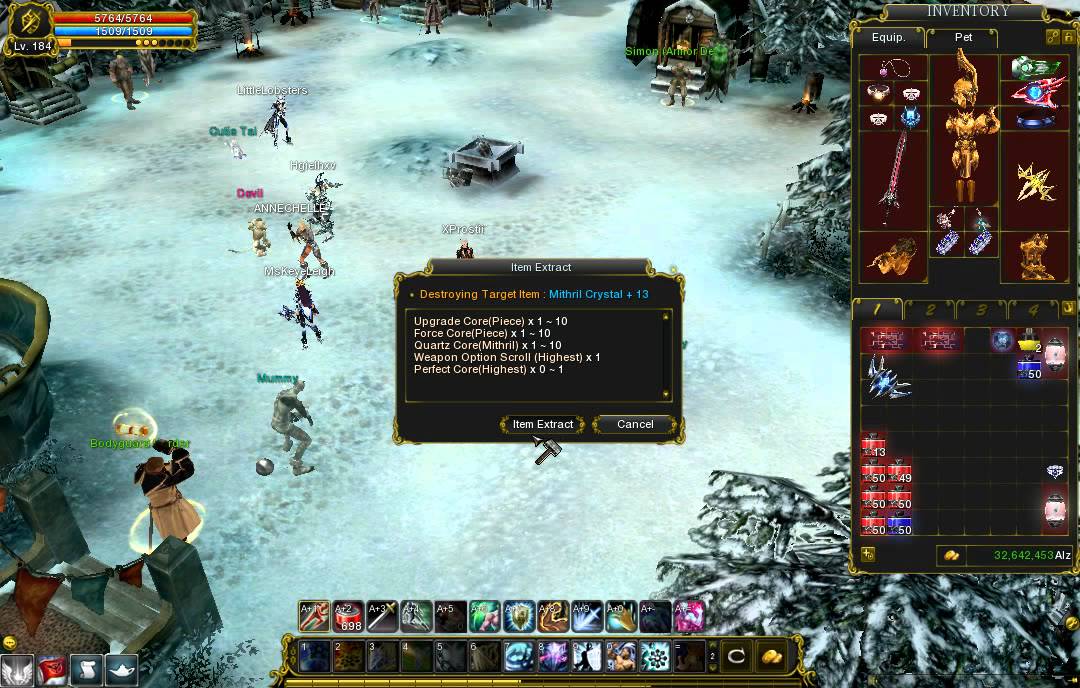 cabal online perfect core highest - YouTube