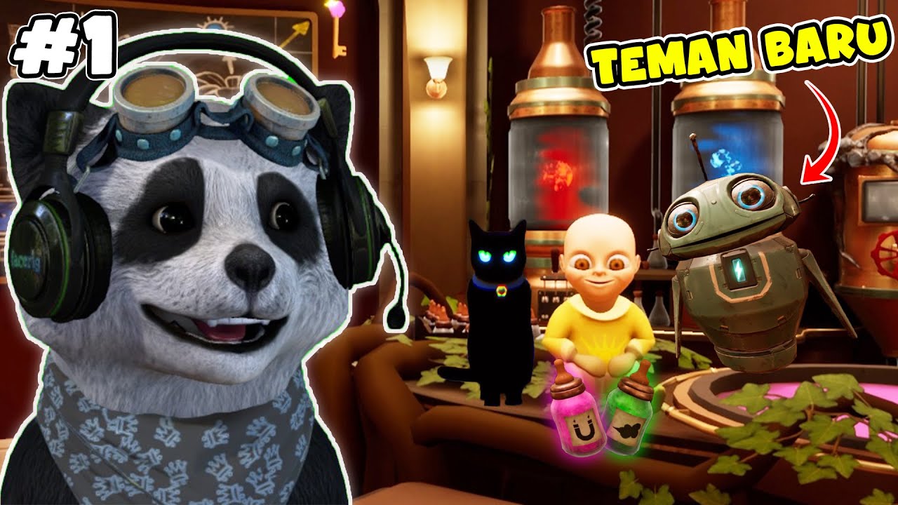 BAYI SETAN KEMBALI LAGI!! KALI INI ADA TEMAN ROBOT LUCU!! - The Baby In ...